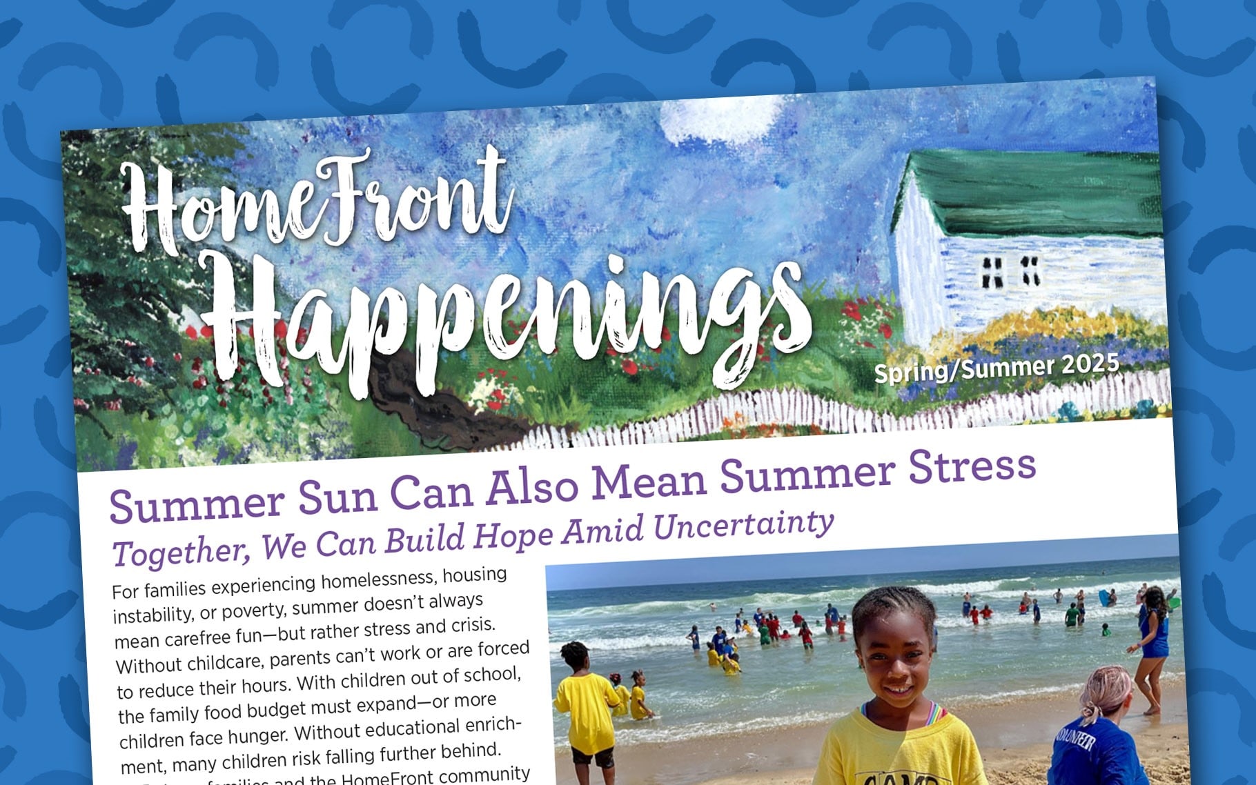 Newsletter — HomeFront Happenings, Spring/Summer 2025